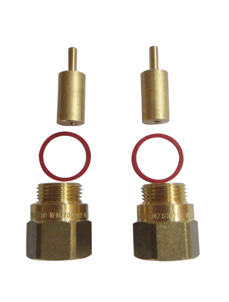 Buy 25mm Wall Tap Spindle Extender - Brushed Bronze Gold